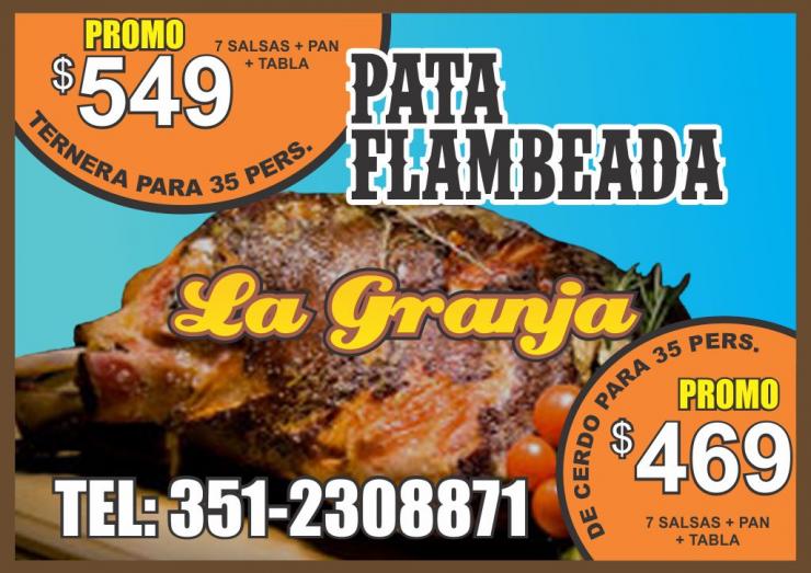 Patas Flambeadas La Granja en Cordoba. Teléfono y más info.